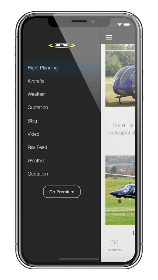 Helicopter Charter App